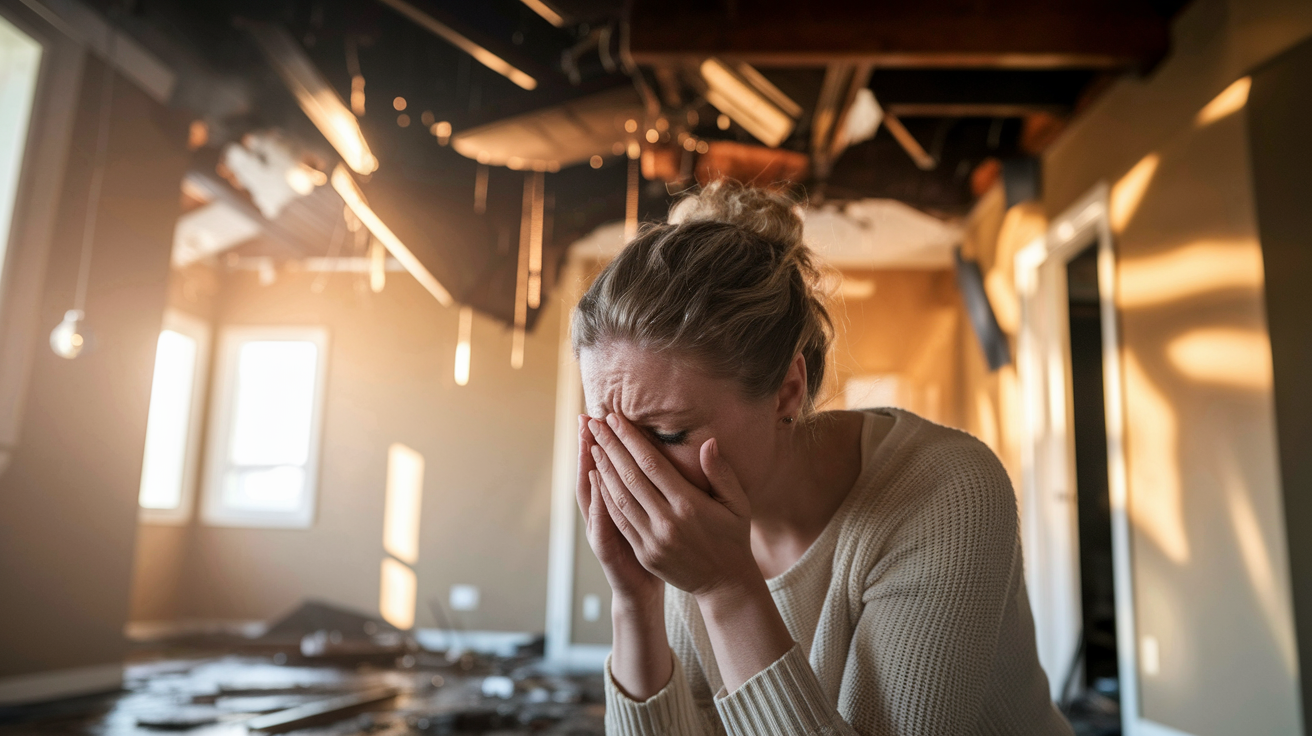 Homeowner overwhelmed by property damage - from disaster to done with ...